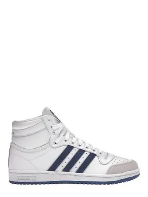 Adidas Top Ten High-top Sneakers - Cloud White/crew Blue/crystal White