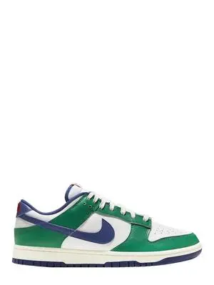 Nike Dunk Low Retro Sneakers - White/gorge Green/deep Royal Blue