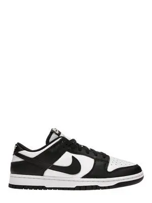 Nike Dunk Low Retro Sneakers - White/black