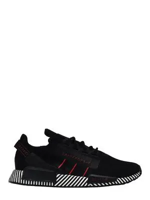 Adidas Nmd R1 V2 Dazzle Camo Sneakers - Core Black/scarelet Red/cloud White