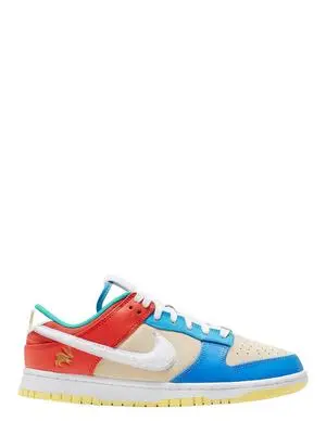 Nike Dunk Low Retro Prm Year Of The Rabbit - Cream/blue/orange