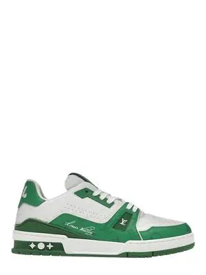 LOUIS VUITTON Trainer #54 Signaturein - Green/white
