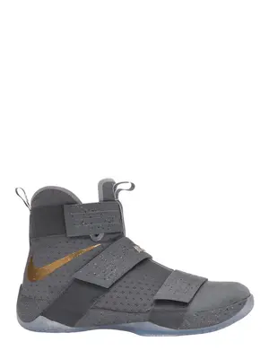 Nike Lebron Zoom Soldier - Cool Grey/gold/wolf Grey