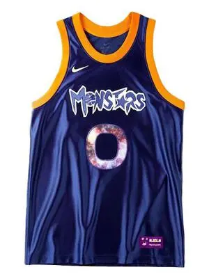 Nike Nike LeBron X Monstars DNA Jersey Navy