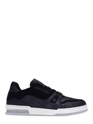 LOUIS VUITTON Trainer Monogramin Sneakers - Black/white