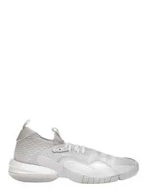 Adidas Trae Young 2.0 Triple Sneakers - Cloud White/crystal White/zero Metalic