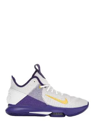 Nike Lebron Witness 4 Sneakers - White/voltage Purple/pure Platinum