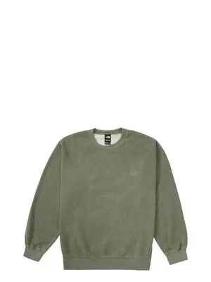 Supreme The North Face Pigment Printed Crewneck Sweatshirt - Olive