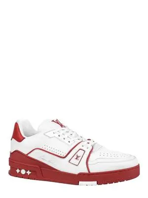 LOUIS VUITTON Trainer Signature - White/red
