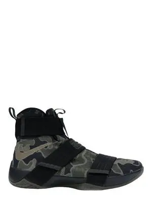Nike Nike LeBron Soldier 10 SFG Camo High-Top Sneakers Black/medium Olive Green/green Bamboo