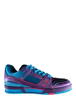 LOUIS VUITTON Trainer Metallic - Purple/teal/pink