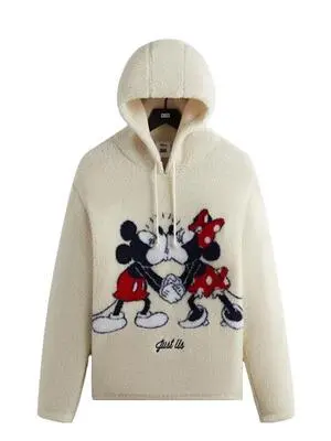 Kith X Disney Mickey & Friends Sherpa Hoodie - Sandrift
