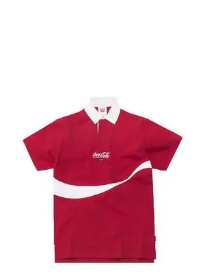 Kith X Cocacola Ribbon Rugby - Red