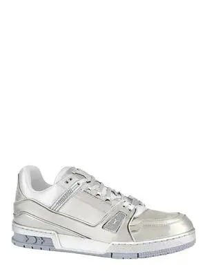 LOUIS VUITTON Trainerin Sneakers - Silver/white