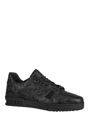 LOUIS VUITTON Low Top Trainer - Black