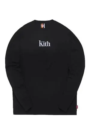Kith X Cocacola Enjoy Bottle Long Sleeve Tee Shirt - Black