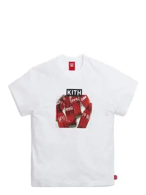 Kith X Cocacola Language Bottle Vintage Tee Shirt - White