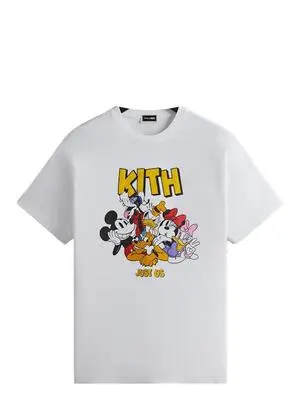Kith X Disney Mickey & Friends It's All Love Vintage Tee Shirt - White