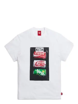 Kith X Cocacola Flavors Vintage Tee Shirt - White