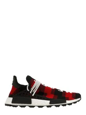 Adidas Nmd Hu Pharrell X Bbc Sneakers - Scarelet Red/white/black