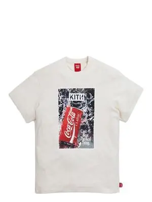 Kith X Cocacola Splash Vintage Tee Shirt - Ivory