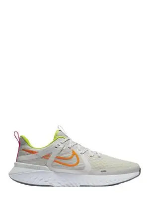 Nike Legend React 2 Sneakers - Platinum Tint/total Orange