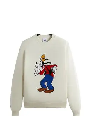 Kith X Disney Astonished Goofy Vintage Crewneck - Sandrift