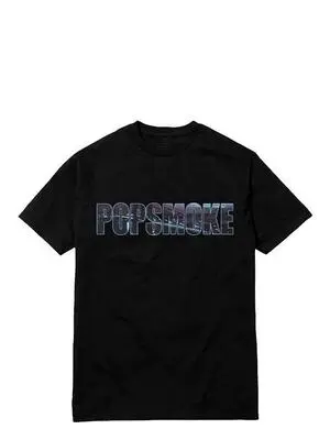 POP SMOKE X Vlone Wraith Tee Shirt - Black