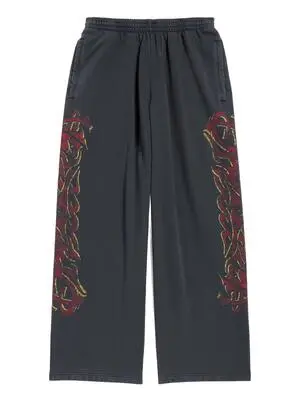Balenciaga Offshore Baggy Sweatpants - Black Faded