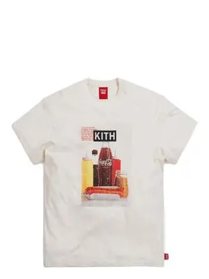 Kith X Cocacola Hot Dog Vintage Tee Shirt - Ivory
