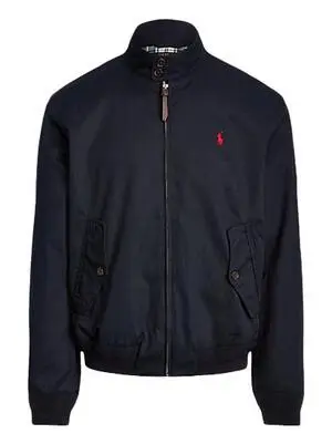 Polo Ralph Lauren Cotton Twill Jacket - Collection Navy Blue/red