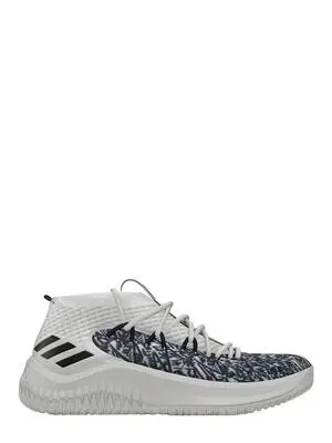 Adidas Dame 4 Stats Sneakers - Cloud White/crystal White/core Black