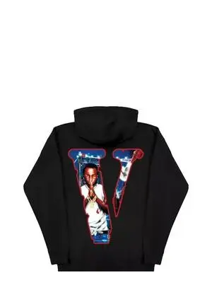 POP SMOKE X Vlone City Hoodie - Black