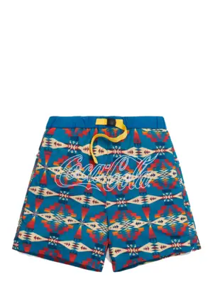 Kith Kith X Cocacola X Pendleton Swim Short Teal/multi