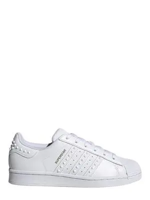 Adidas Superstar Studded Sneakers - Cloud White/gold Metallic