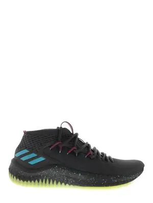 Adidas Dame 4 Blackin Sneakers - Core Black/glow
