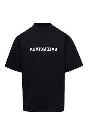 Balenciaga Mirror T-shirt - Black