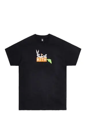 Kith X Looney Tunes Carrot Tee Shirt - Black