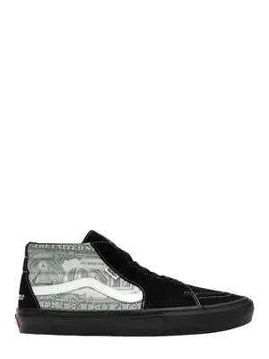 VANS Skate Grosso Mid Supreme Dollar Sneakers - Black/green