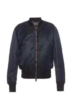 Balenciaga Paris Bomber Jacket - Black
