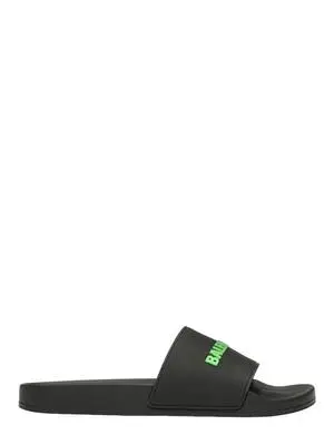 Balenciaga Balenciaga Pool Slide Fluo Black/green