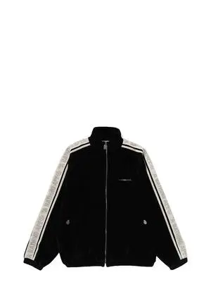 A BATHING APE Metal Logo Pin Track Jacket - Black