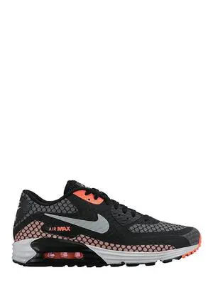 Nike Air Max Lunar 90 Sneakers - Black/silver/hot Lava