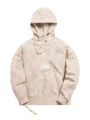 Kith X Mastermind World Fleece Pullover Hoodie - Turtle Dove
