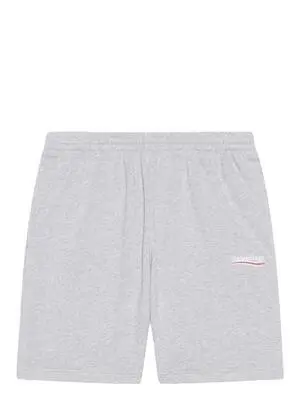 Balenciaga Political Campaign Sweat Shorts - Grey/white/red