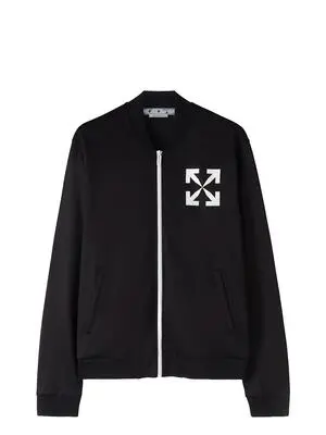Off-White Slim Track Top - Black/white
