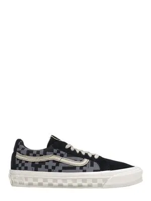 VANS Sk8-lo Reissue Taka Hayashi Qr Checkerboard Sneakers - Total Eclipse