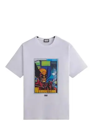 Kith X Marvel Xmen Wolverine Card Vintage Tee Shirt - White Ph