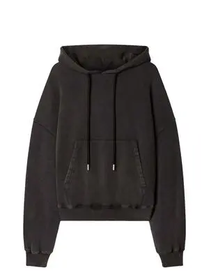 Off-White Super Moon Cotton Hoodie - Black