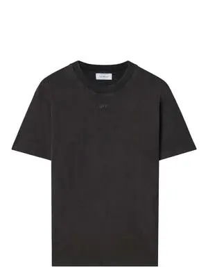 Off-White Super Moon Cotton T-shirt - Black